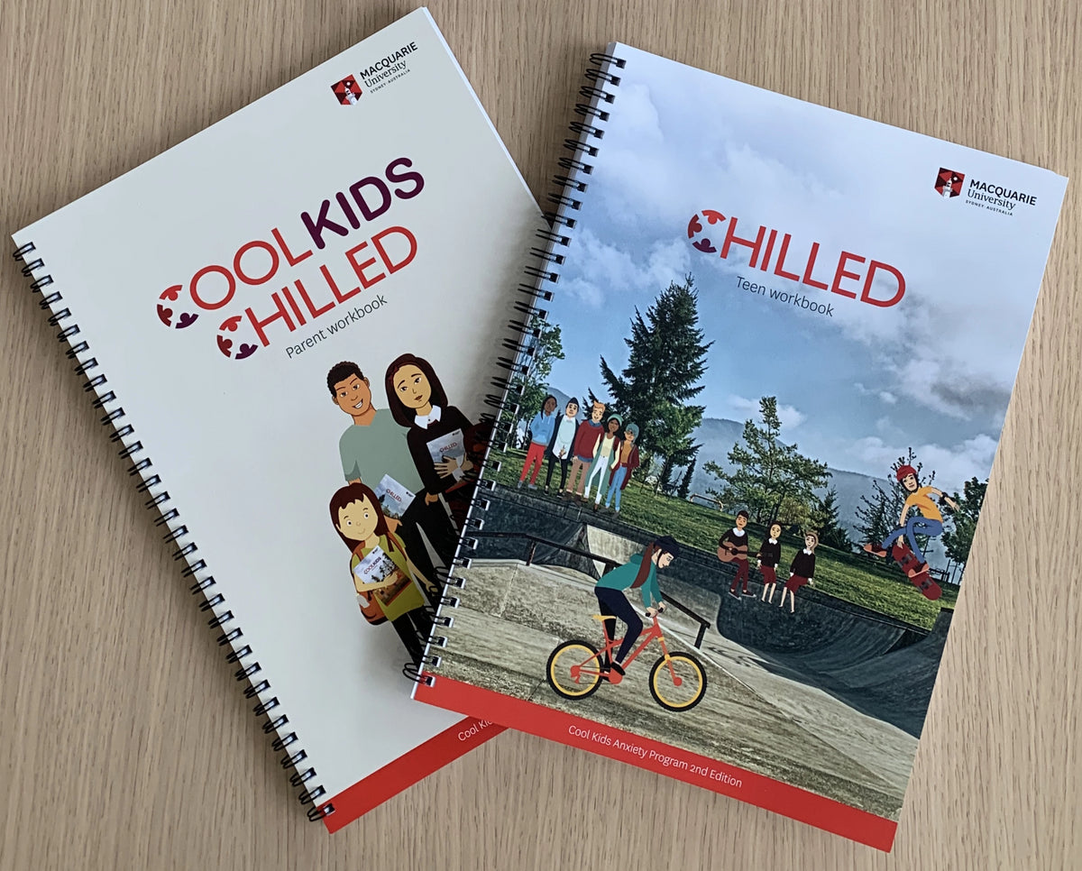 Cool Kids Anxiety Program 2nd Edition Workbook Set - Teen/Parent (Chil ...